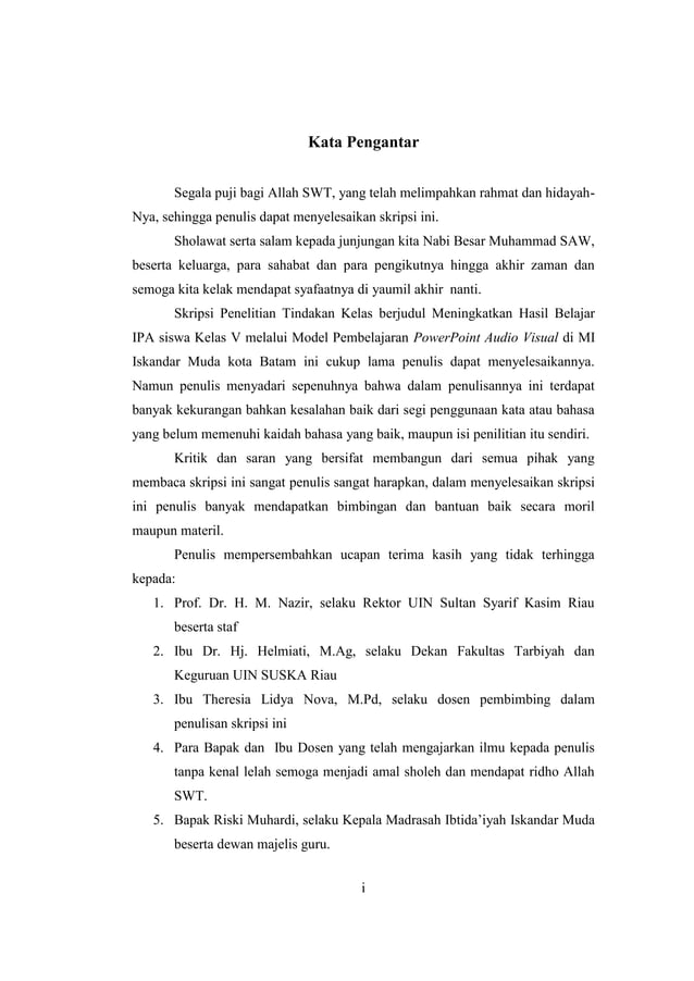 contoh PTK | PDF
