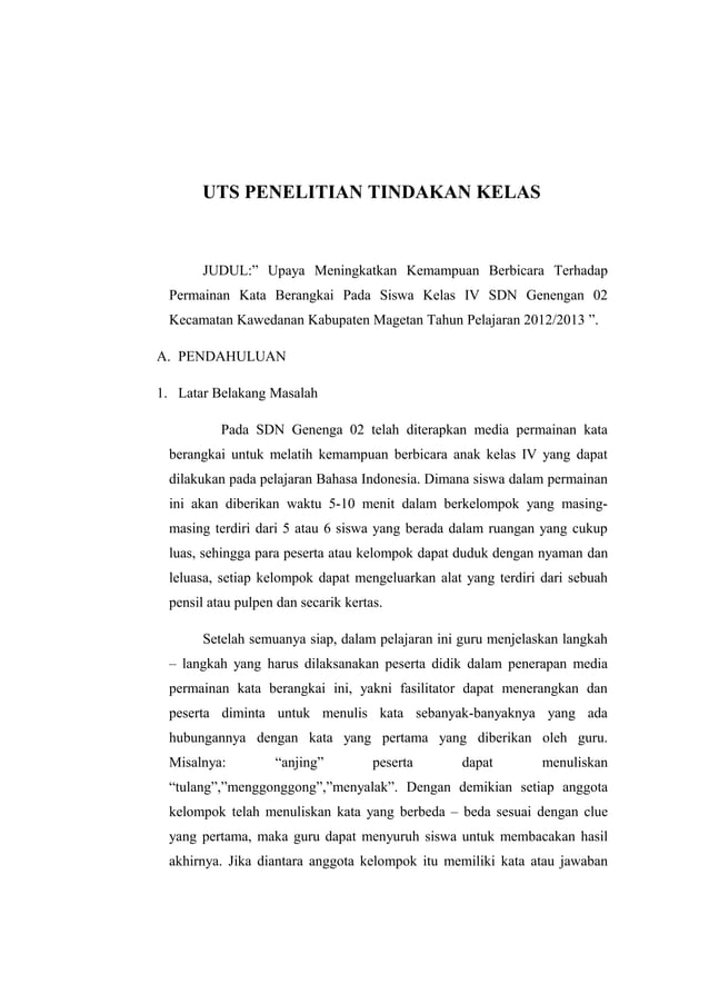 Ptk uts pak ediiiiiiiii | PDF
