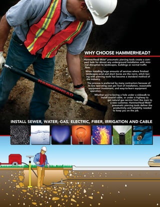 HammerHead Mole Piercing Tools | PDF | Cats | Pets