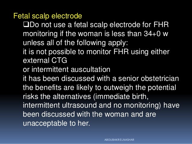 Preterm labour NICE guideline November 2015
