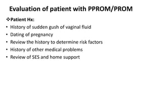 PTL,PPROM & PROM.pptx