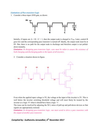 Pass Transistor Logic | PDF