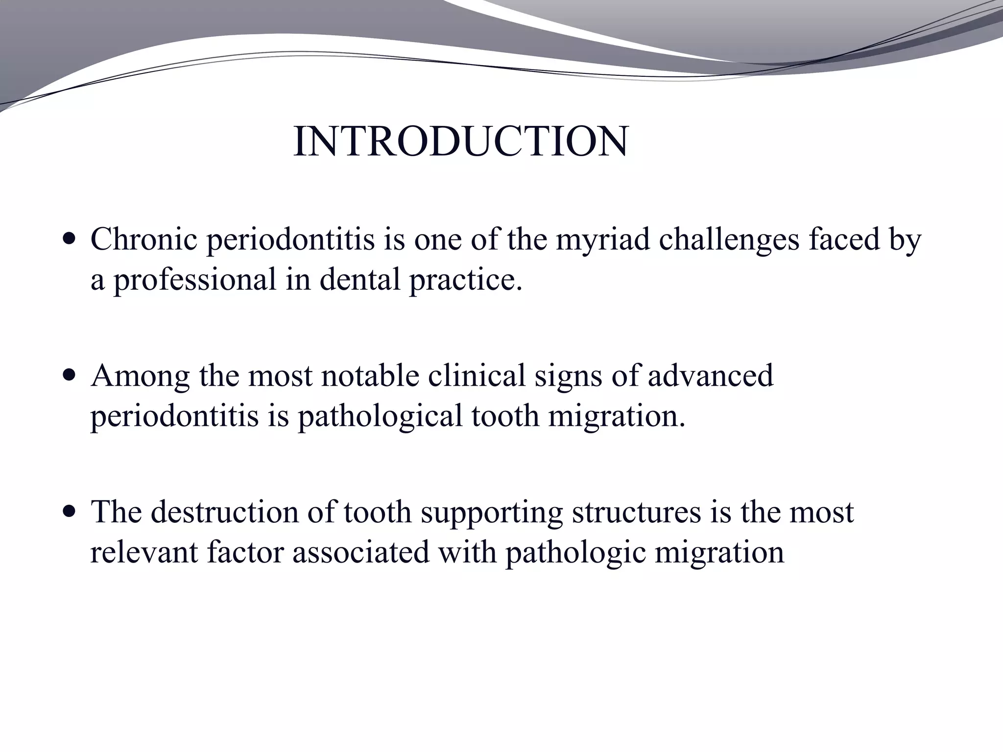 PATHOLOGIC TOOTH MIGRATION .pptx