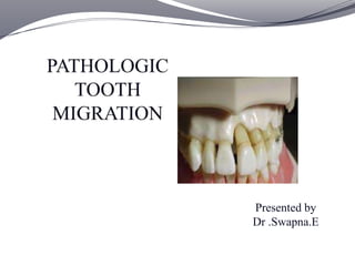 PATHOLOGIC TOOTH MIGRATION .pptx