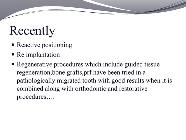 PATHOLOGIC TOOTH MIGRATION .pptx