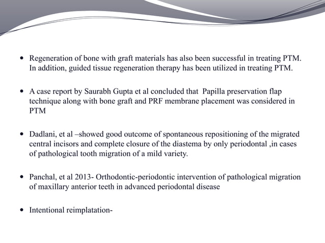 PATHOLOGIC TOOTH MIGRATION .pptx