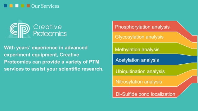 Brief Introduction Of Post Translational Modifications Ptms