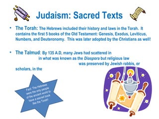 Ptm 1.15 judaism | PPT | Judaism | Religion & Spirituality