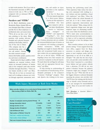 PT magazine article 1994 | PDF | Physical Therapy | Wellness