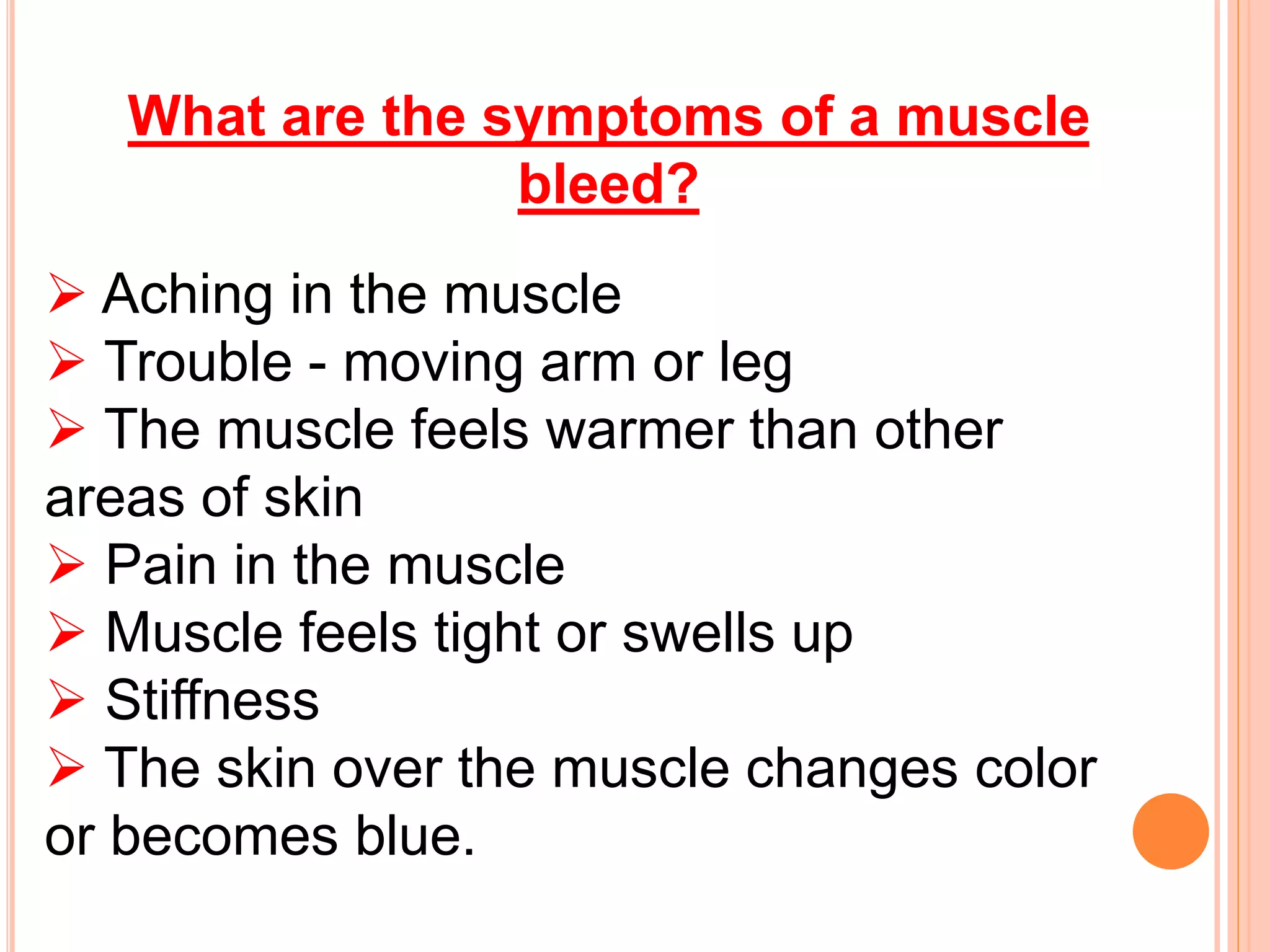 PT MANAGEMENT IN ACUTE BLEED | PPTX