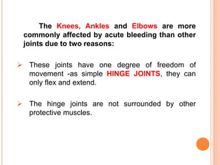 PT MANAGEMENT IN ACUTE BLEED | PPT
