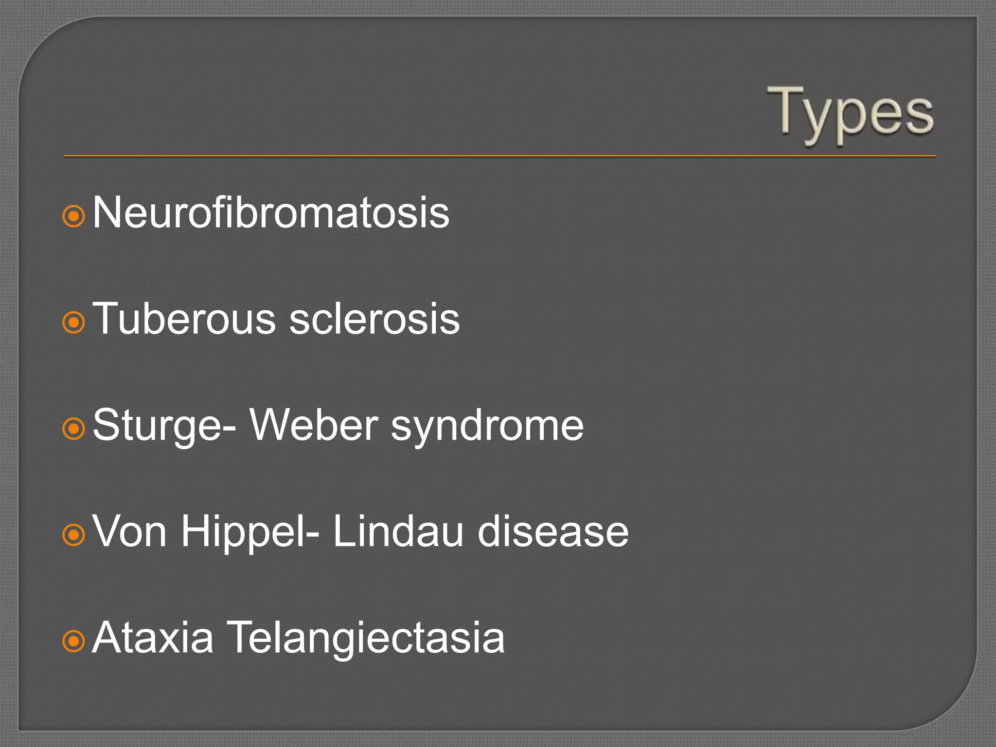 Physiotherapy management of brain tumors and neurocutaneous disorders ...