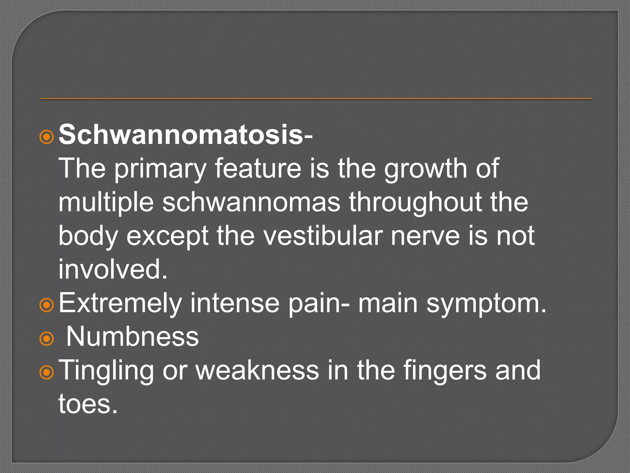 Physiotherapy management of brain tumors and neurocutaneous disorders ...
