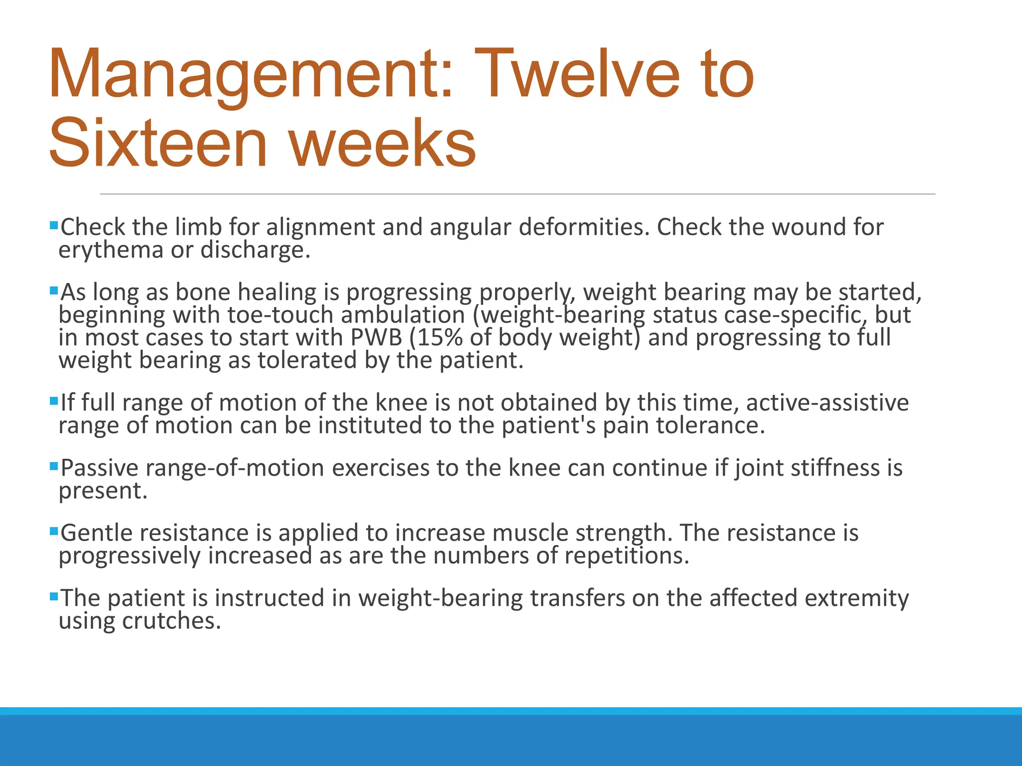 PT Management of Fractures of Condyles of Femur | PPTX