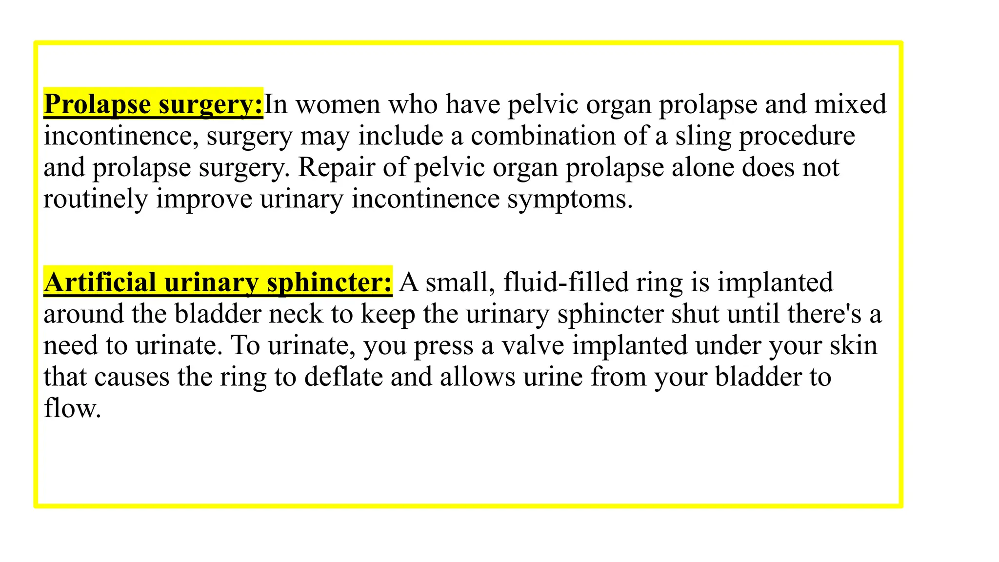 PT MANAGEMENT OF URINARY INCONTINENCE.pptx