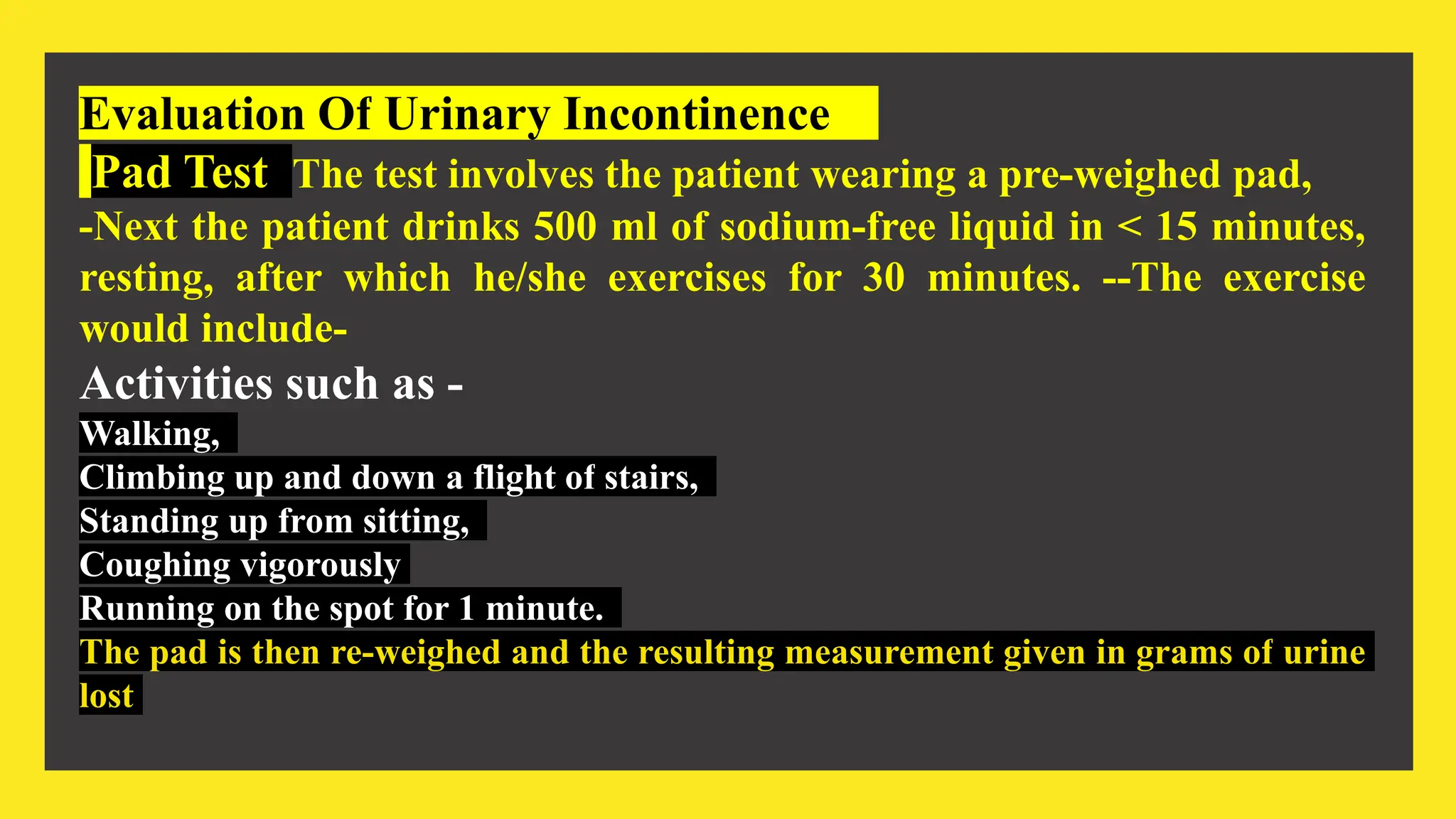 PT MANAGEMENT OF URINARY INCONTINENCE.pptx