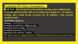 PT MANAGEMENT OF URINARY INCONTINENCE.pptx