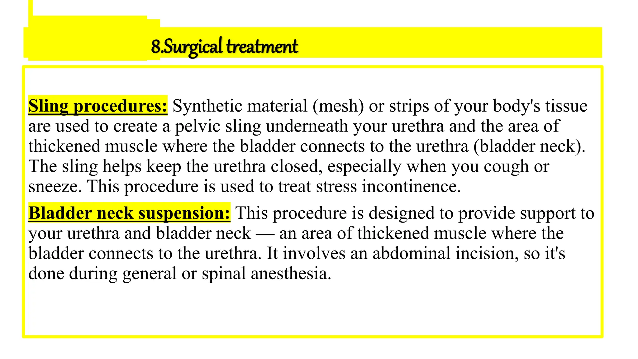 PT MANAGEMENT OF URINARY INCONTINENCE.pptx | Physical Therapy | Wellness