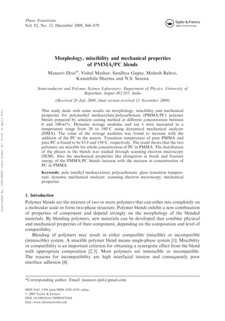 Pt manu | PDF | Chemistry | Science