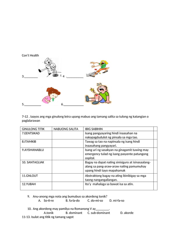 PT_MAPEH 5 - Q4 V2.docx,m ,mlml;mlml;',;',;' | PDF