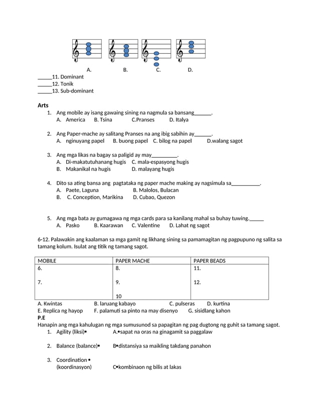PT_MAPEH 5 - Q4 V2.docx,m ,mlml;mlml;',;',;' | PDF