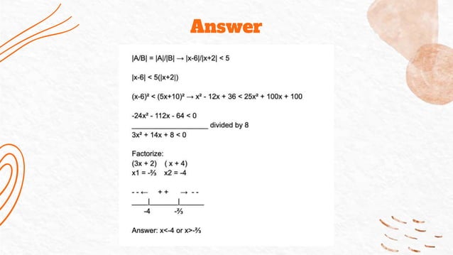 Algebra Presentation on Topic Modulus Function and Polynomials | PPTX