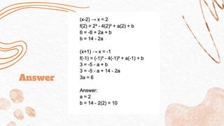 Algebra Presentation on Topic Modulus Function and Polynomials | PPT