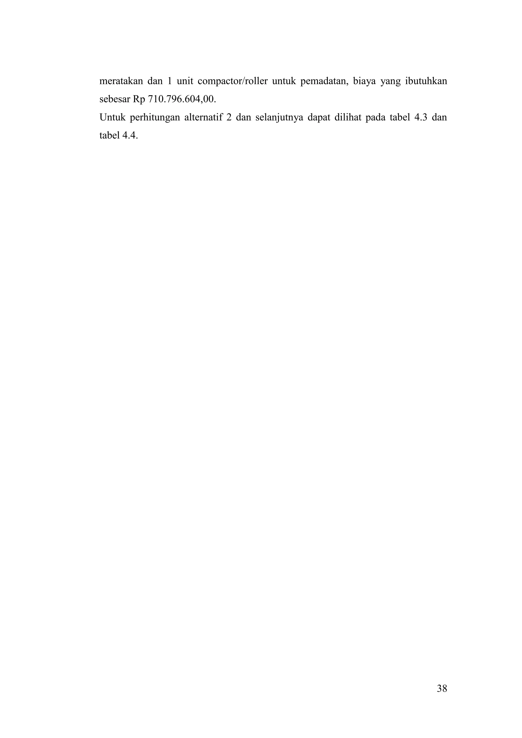 Tugas Besar Pemindahan Tanah Mekanis | PDF