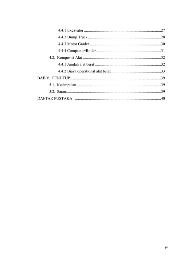 Tugas Besar Pemindahan Tanah Mekanis | PDF