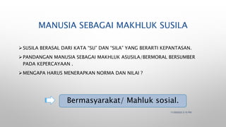 Ptm ke 2 Hakekat Manusia Sebagai Makhluk Budaya.ppt