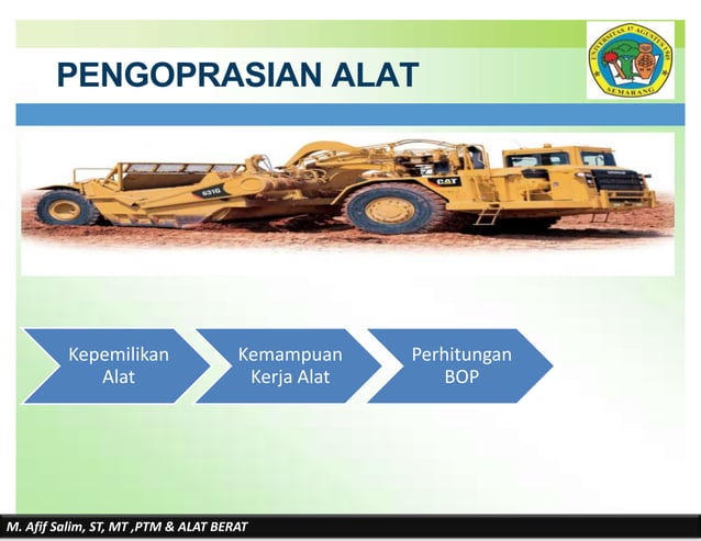 PTM & ALAT BERAT | PPTX
