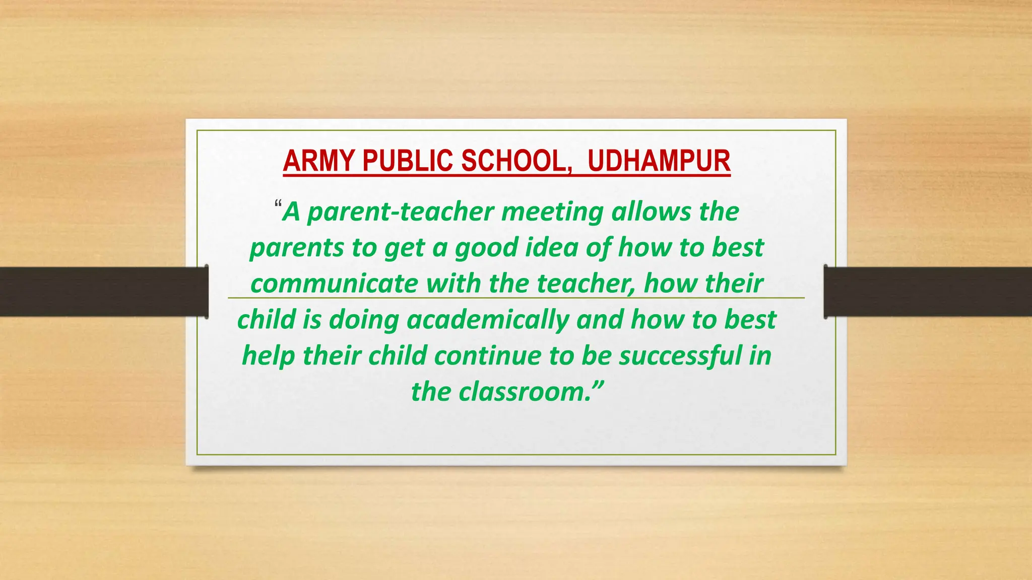 PTM points during ptm on parent teacher .pptx