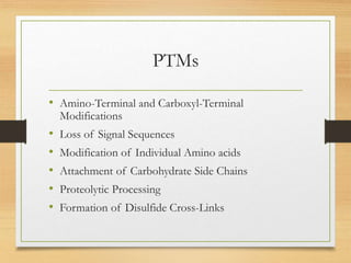 post-translational modification | PPTX