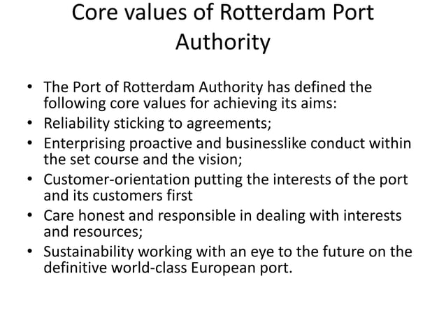 Port and Terminal Management | PPTX