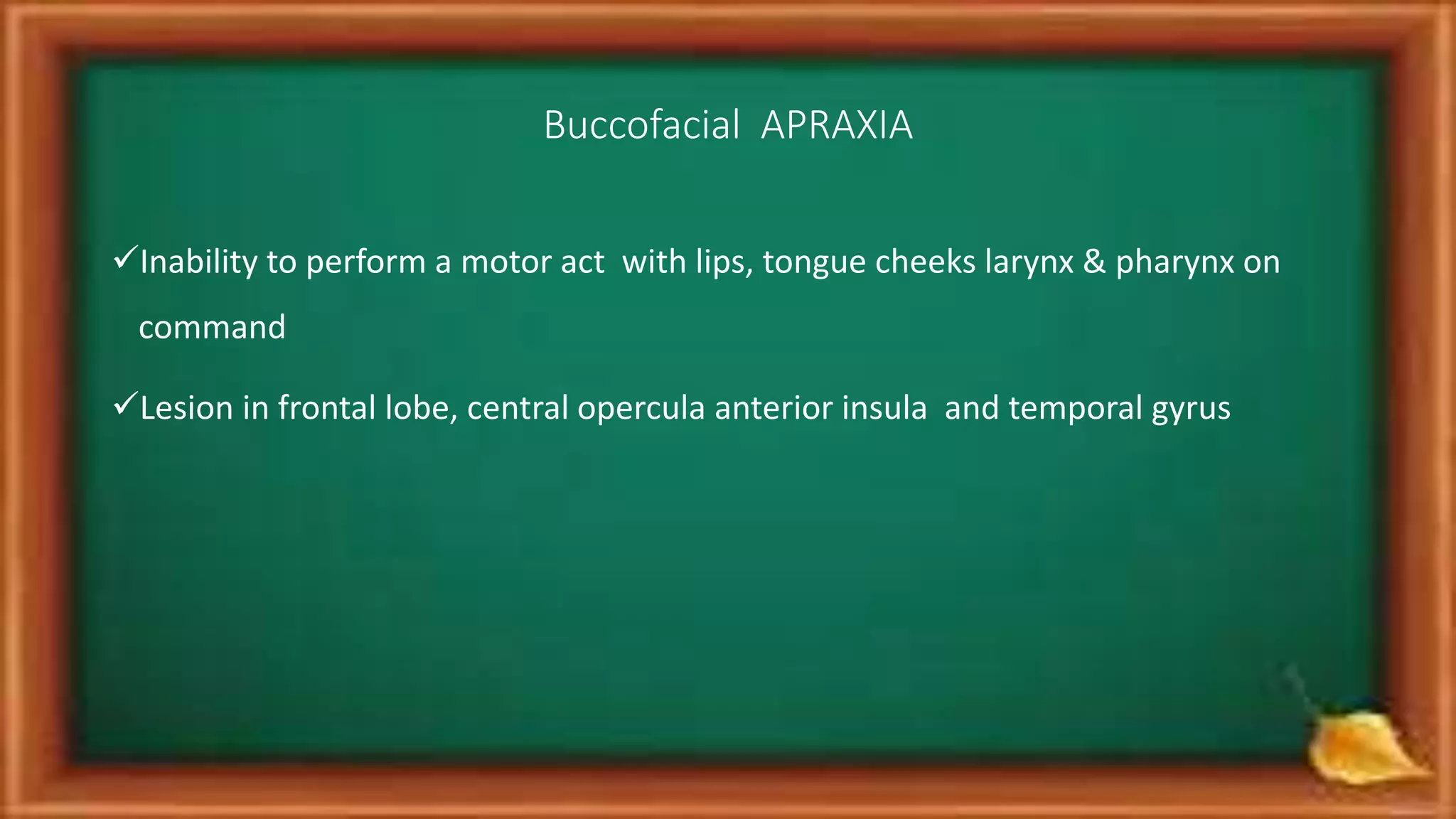 Physiotherapy management of perceptual disorders | PPTX