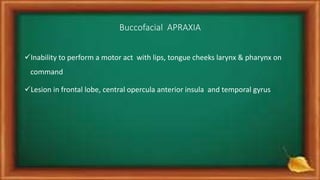 Physiotherapy management of perceptual disorders | PPTX