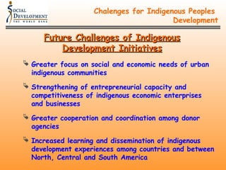 Indigenous people and sustainable development | PPT
