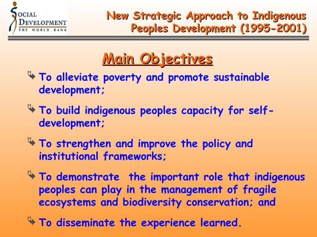 Indigenous people and sustainable development | PPT