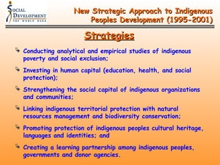 Indigenous people and sustainable development | PPT