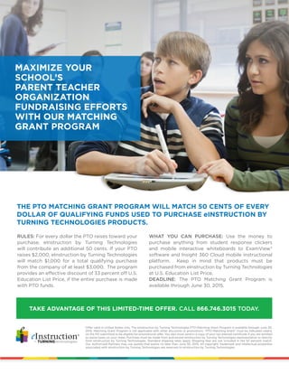 Pto match grant program | PDF