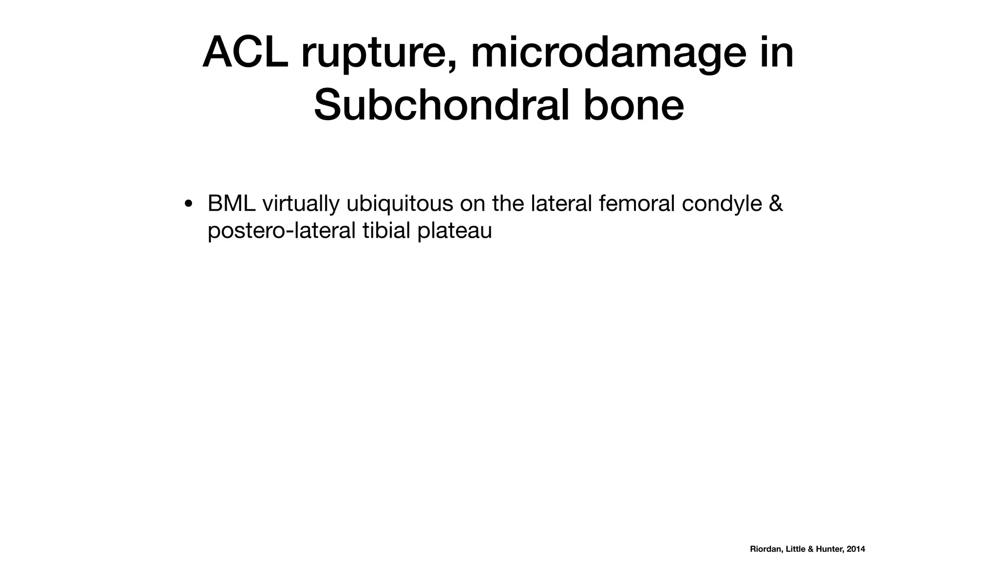 Post-traumatic Osteoarthritis 2019 | PDF