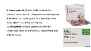 Pharmacotherapy of Tuberculosis and Drug Interactions Ace Inhibitors ...