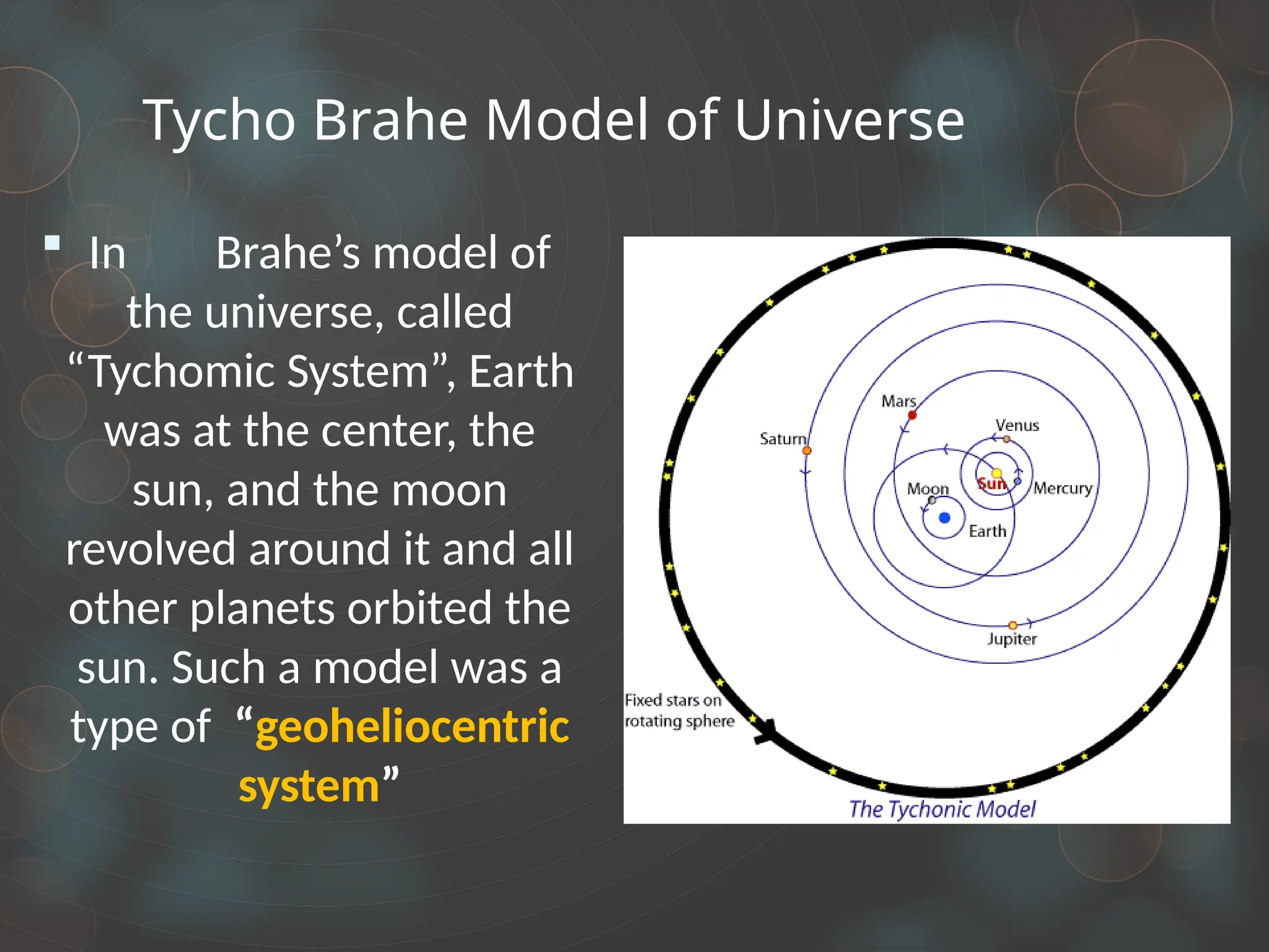 Ptolemaic, Copernican, and Tychonic Model of the Universe.pptx