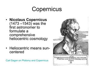 Ptolomy, copernicus, and kepler's laws | PPT