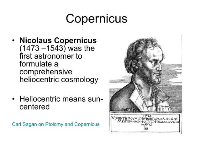 Ptolomy, copernicus, and kepler's laws | PPT