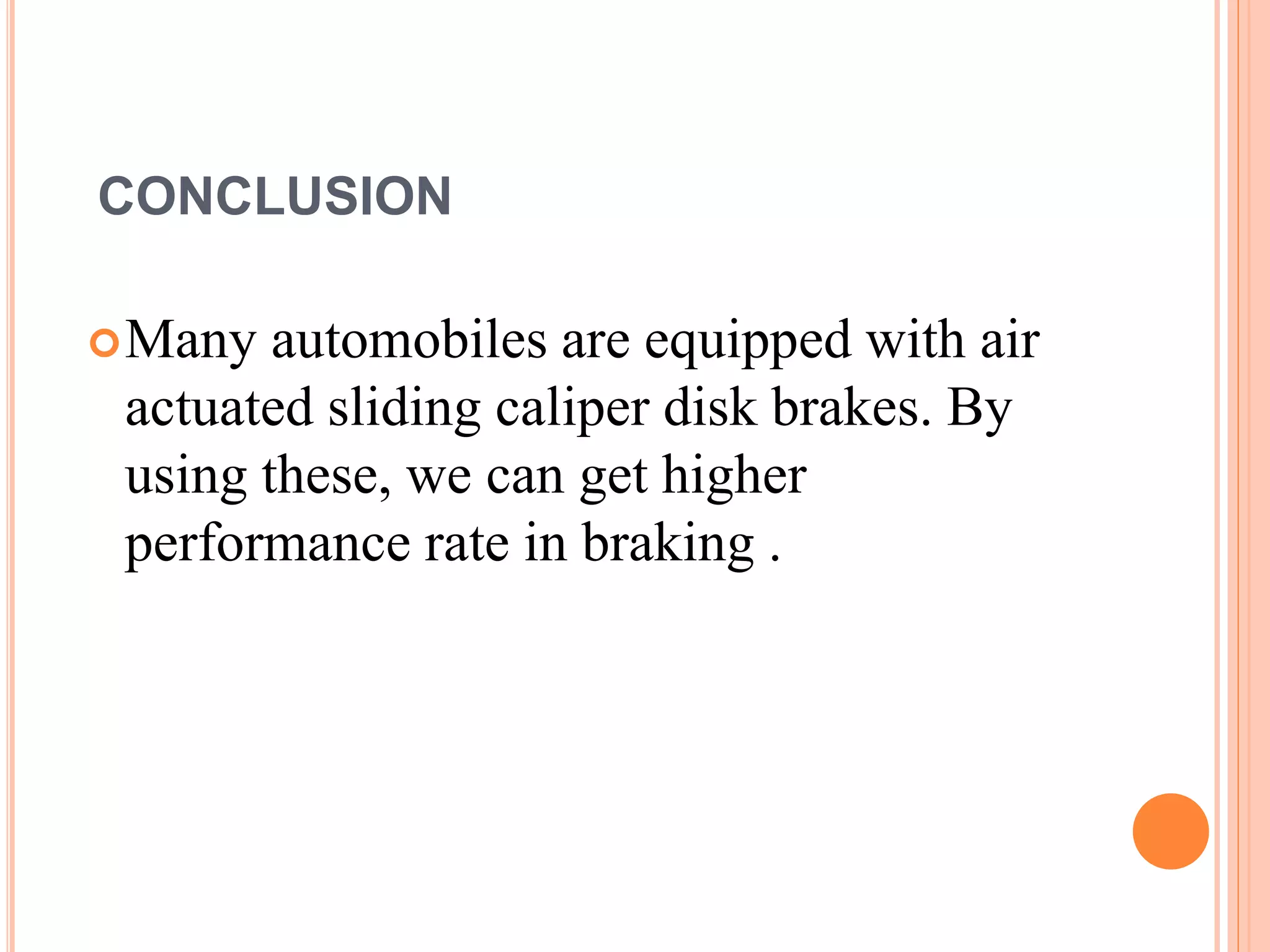 Ppt on ceramic disc brakes | PPTX