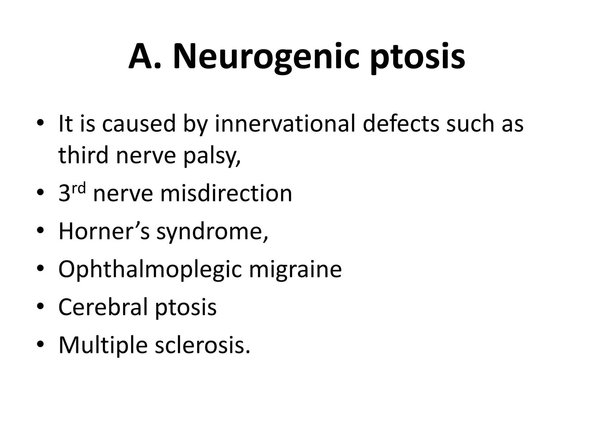 Ptosis | PPTX