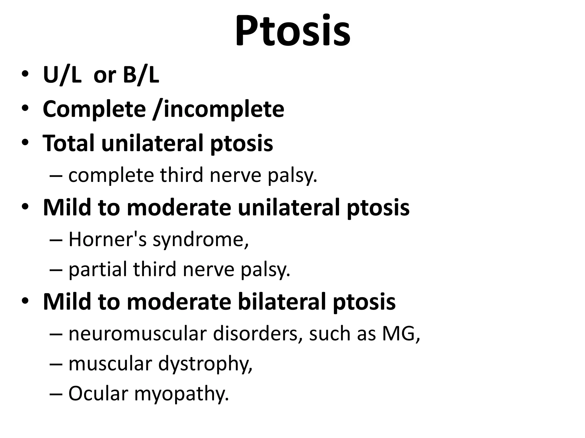 Ptosis | PPTX