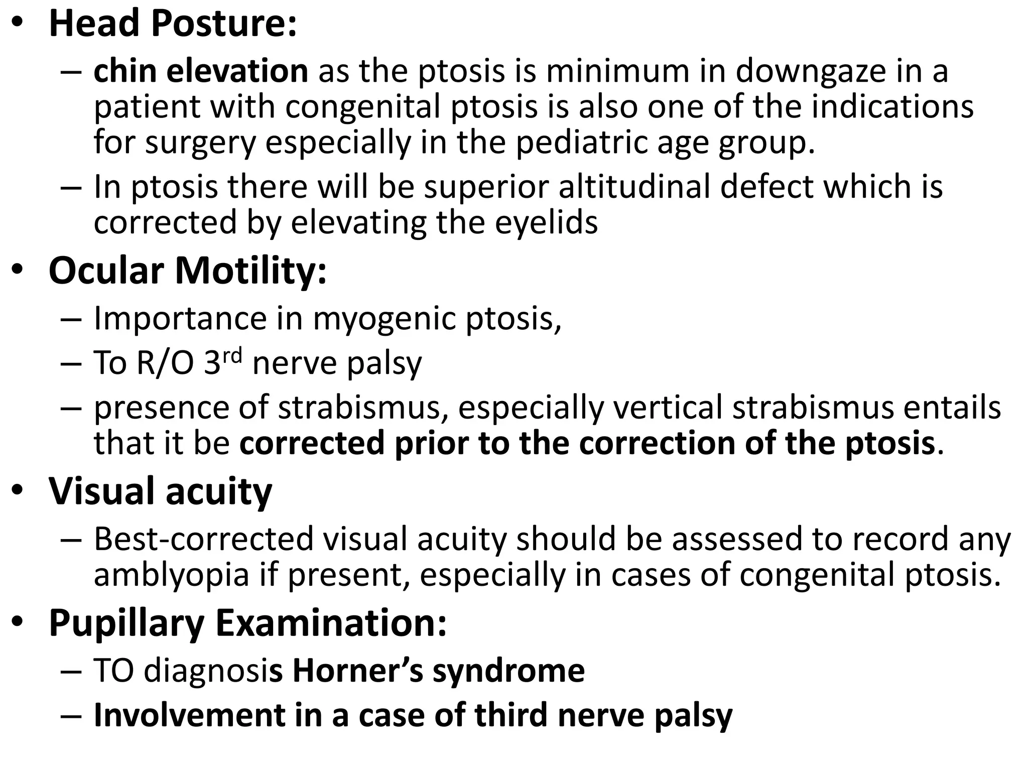Ptosis | PPTX | Brain and Nervous System Disorders | Diseases and ...
