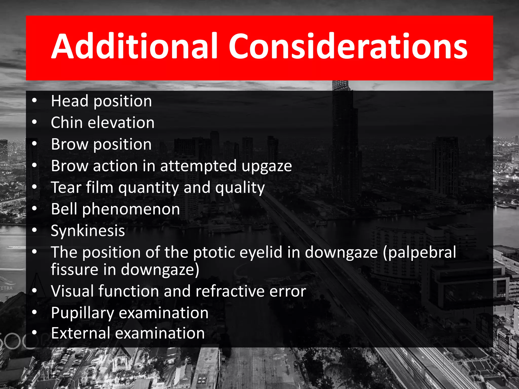 blepharoptosis | PPTX
